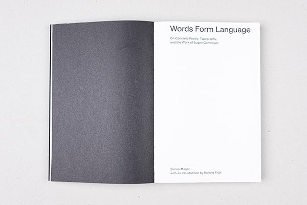 Words Form Language (2982) | Design | Book | Triest